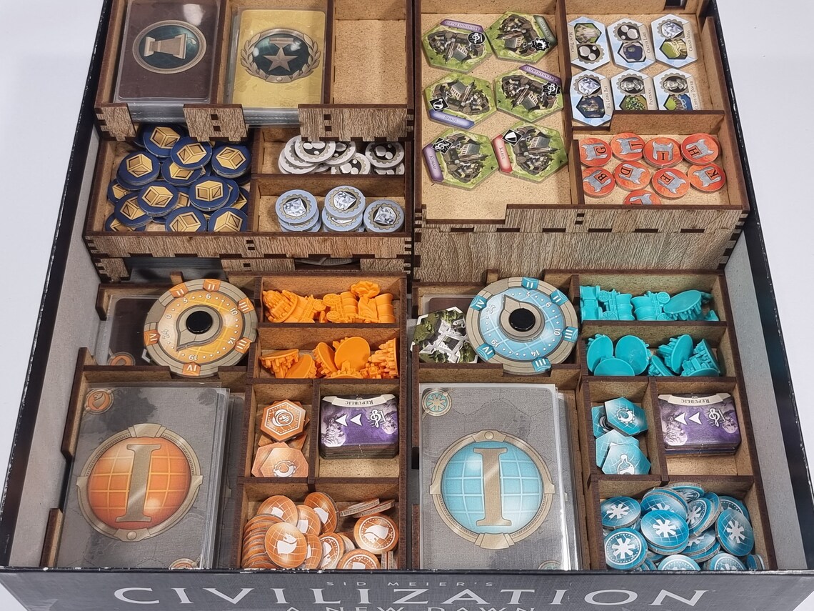 Civilization: A New Dawn & Terra Incognita Board Game Box - Etsy