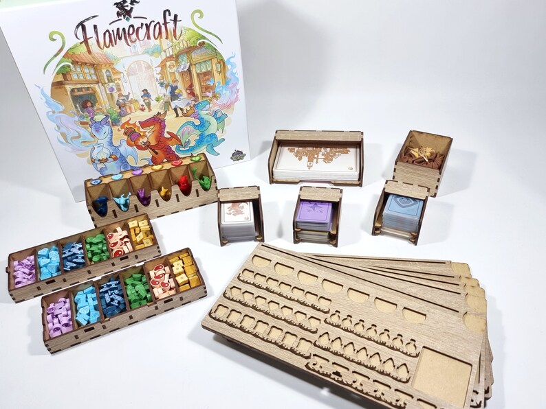 Flamecraft Organizer Insert pre-assembled - Etsy