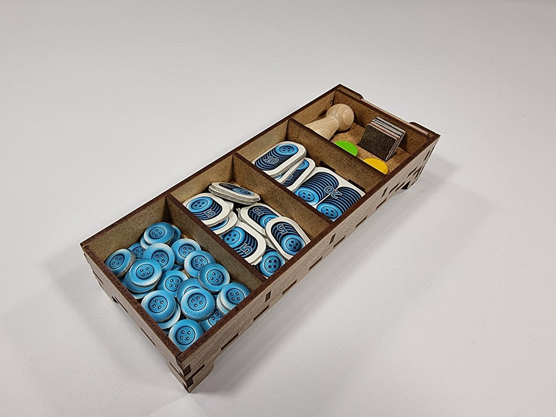 Patchwork Board Game Box Organizer Insert - Etsy