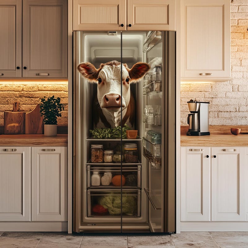 Refrigerator Wrap Top Freezer - Etsy