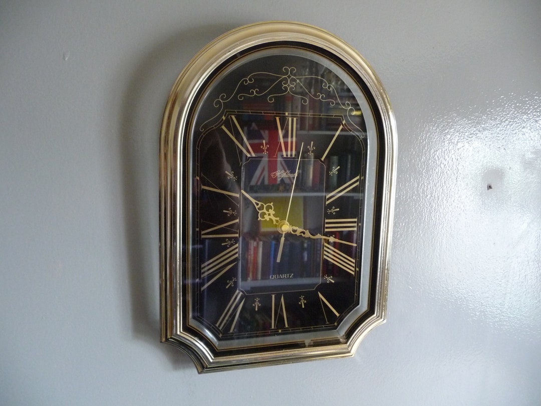 Vintage Original Unique Wall Clock 1960s Home Decor , Collectable ...
