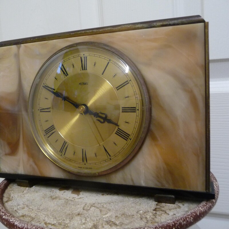 Marble Clock - Etsy