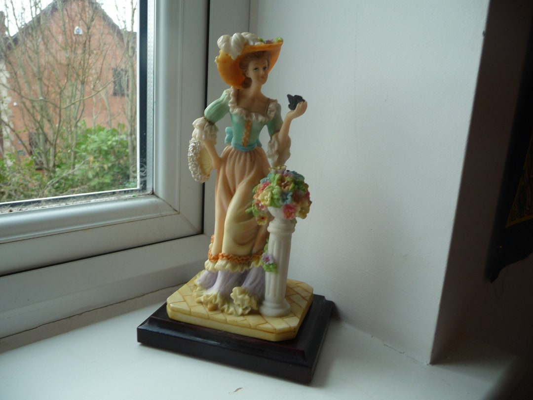 Vintage Female Figure Sculpture Statue Ornament , 1800s Home Decor ...