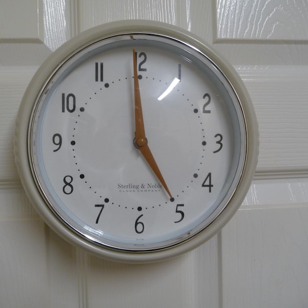 Retro Kitchen Clock - Etsy