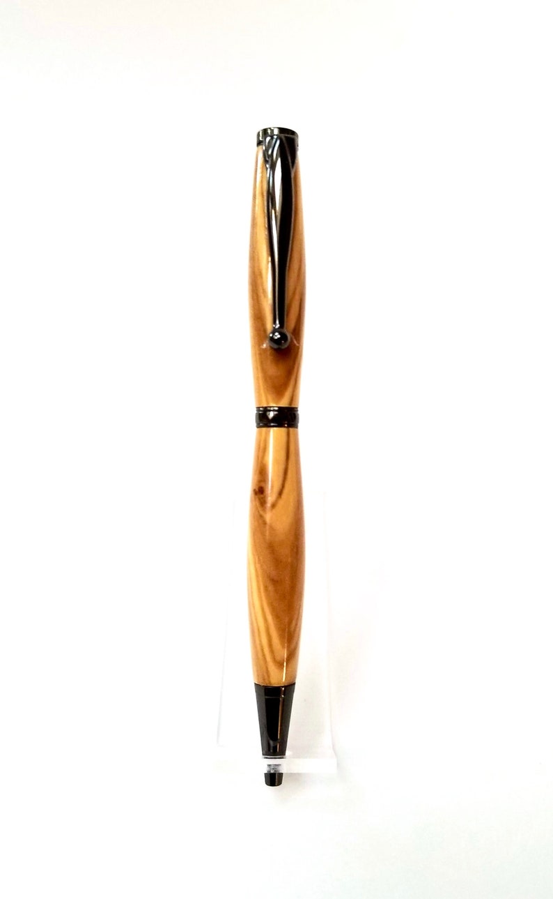 Olive Hand Turned Pen With Optional Engraving and Gift Box | Etsy