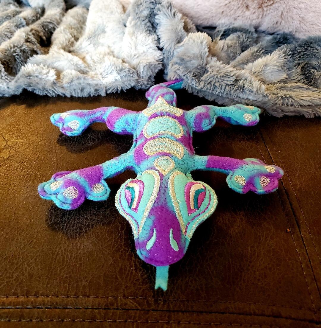 Flat Stuffed Geckos | Etsy