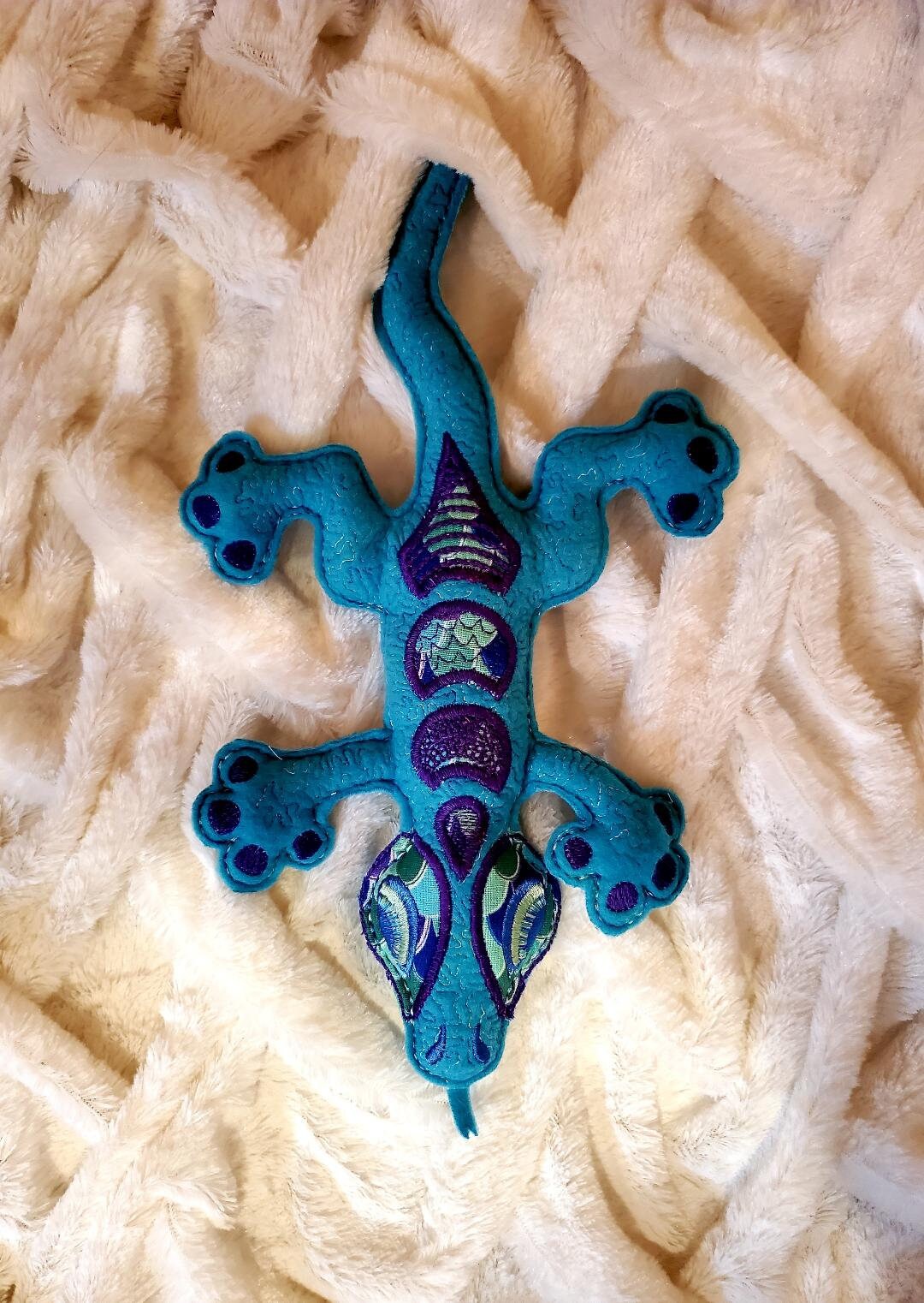 Flat Stuffed Geckos | Etsy