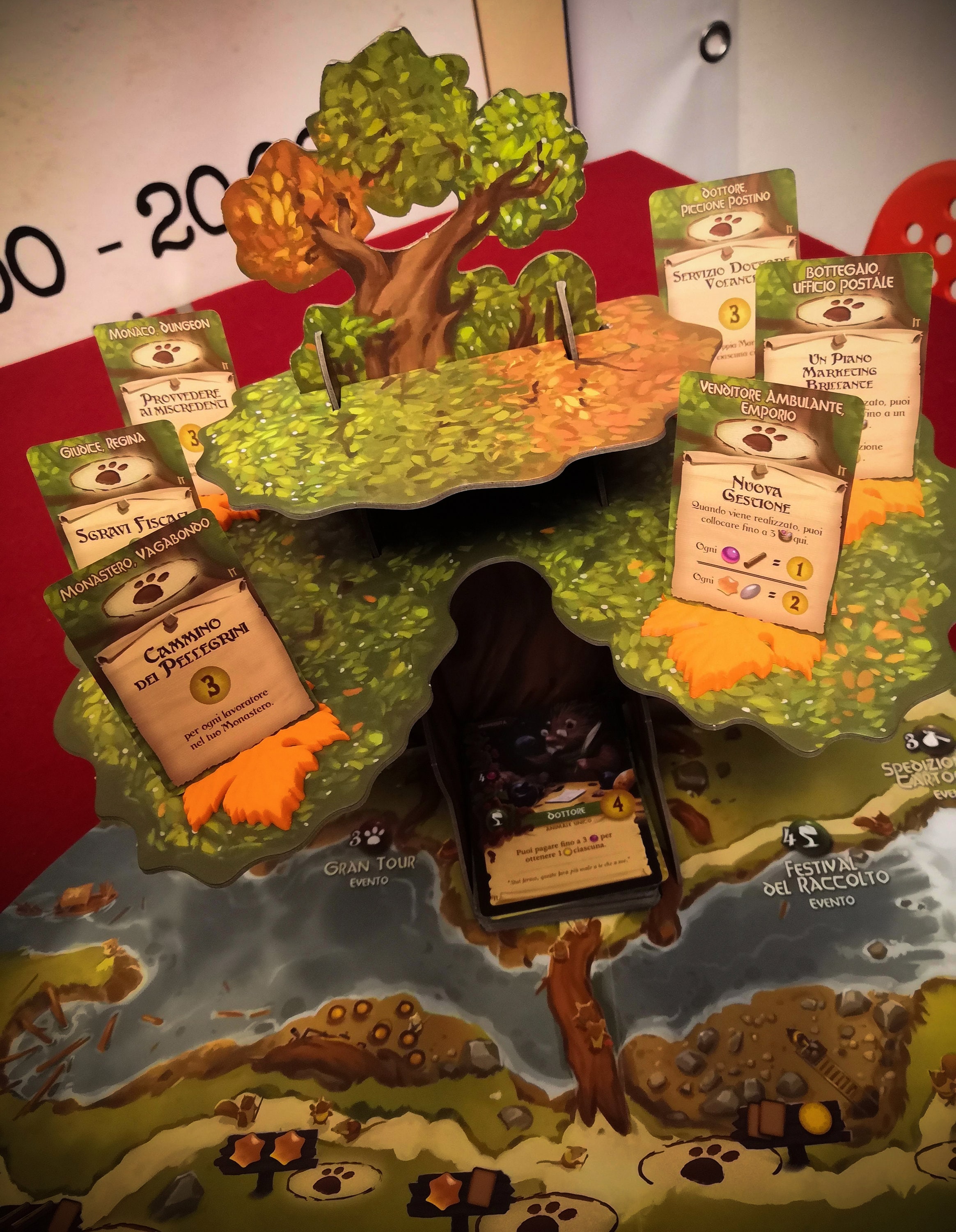 Everdell: 6x leaf-shaped Special Event Card Mount set | Etsy