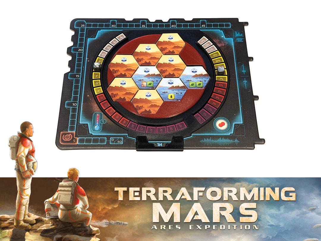 Terraforming Mars - Ares Expedition: Upgrade for the Main Game Board - Etsy