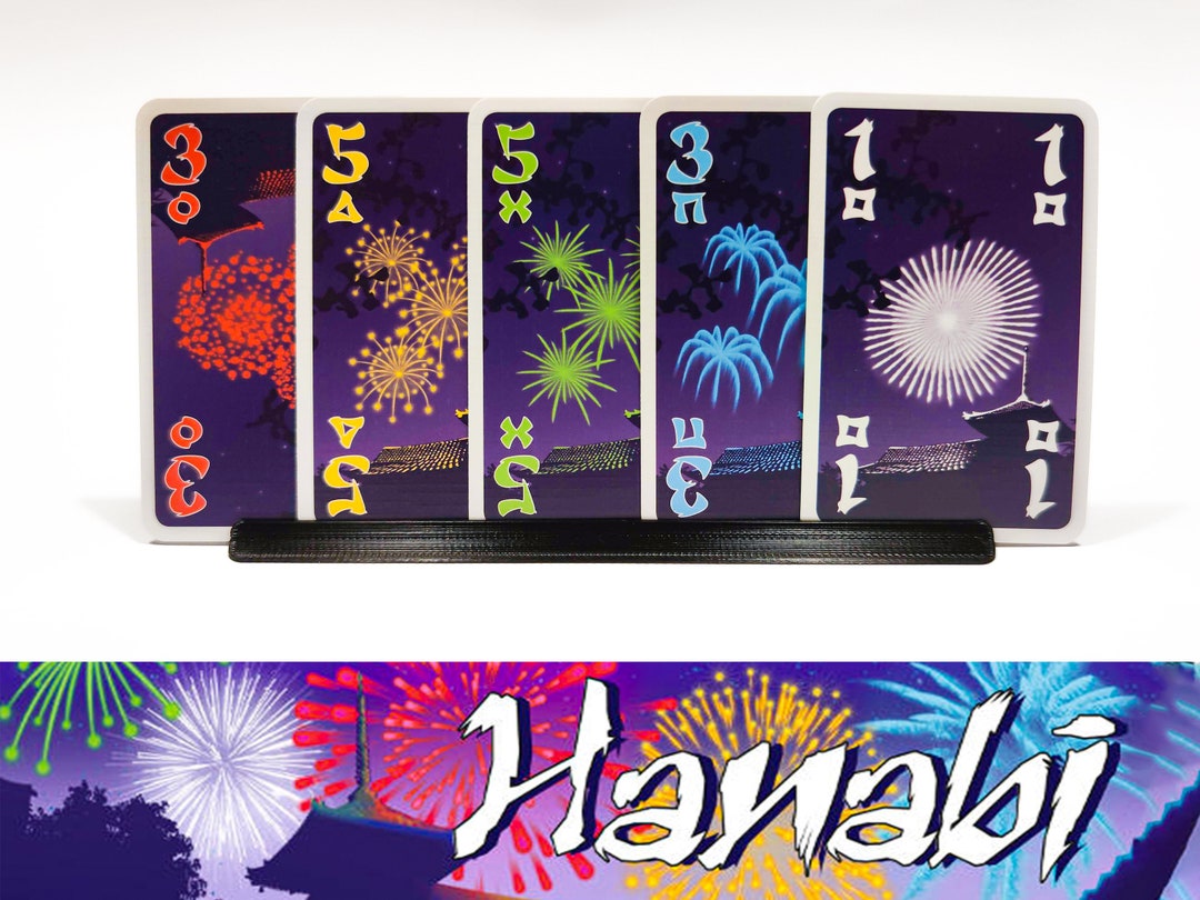 Hanabi: Set 5x Card Holders - Etsy
