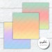 Pastel Ombre Digital Paper Pack, Digital Background, Pastel Rainbow ...