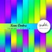 Neon Digital Paper Pack, Bright Colors Digital Scrapbook Paper ...