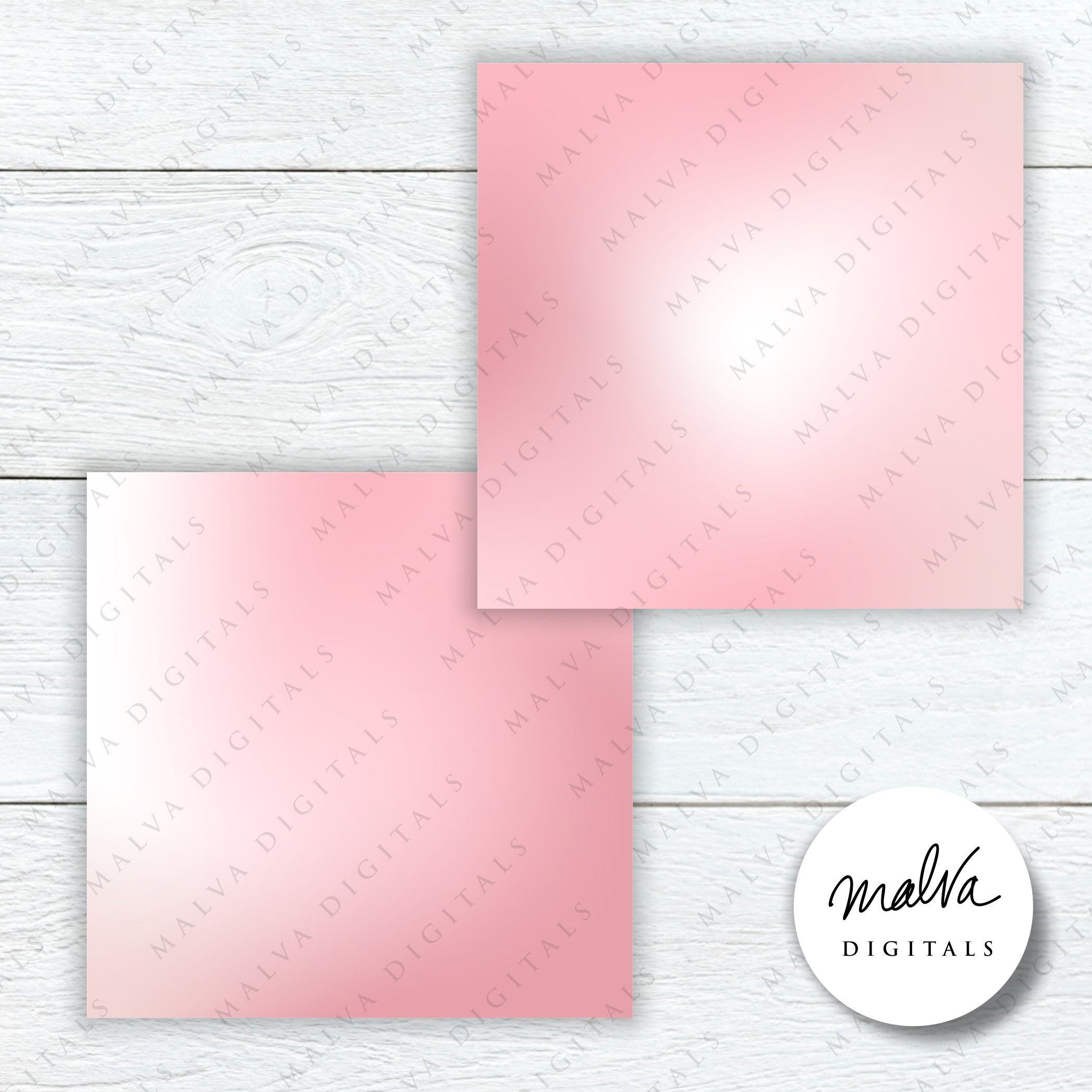 Light Pink Gradient Digital Paper Pack Digital Background - Etsy