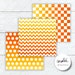 Orange Digital Paper Pack, Orange and Yellow Gradient Patterns Digital ...