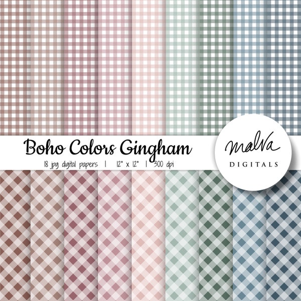 Neutral Plaid Wallpaper - Etsy