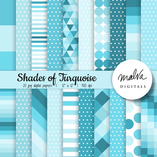 Aqua Teal Turquoise - Etsy