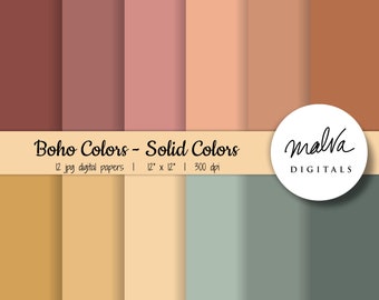 Earth Tones Color Palette 30 Handpicked Swatches for - Etsy