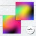 Neon Rainbow Gradient Digital Paper Pack, Neon Digital Background, Neon ...