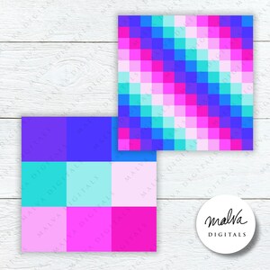 Holographic Colors Digital Paper Pack, Bright Colors Digital Background ...