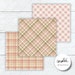 Summer Plaids Digital Paper Pack, Bohemian Plaids Digital Background ...
