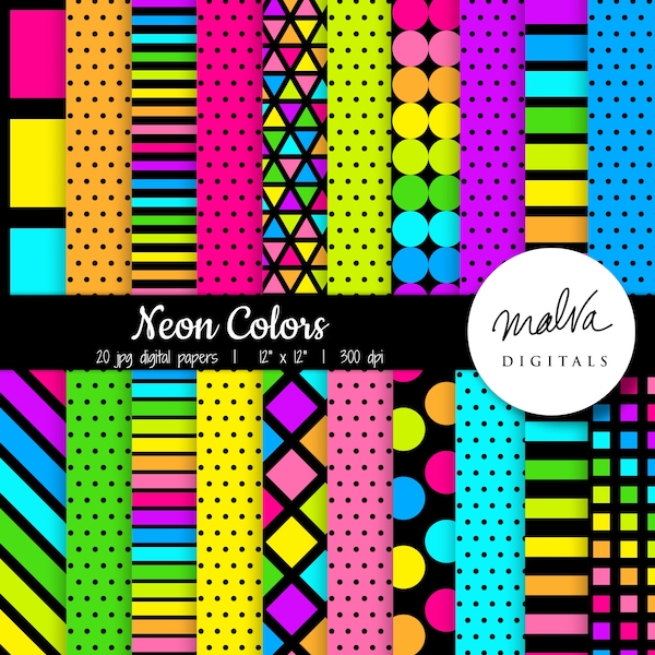 Neon Rainbow - Etsy