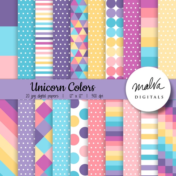 Unicorn Papers - Etsy