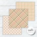 Summer Plaids Digital Paper Pack, Bohemian Plaids Digital Background ...