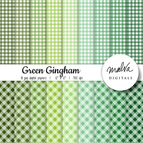Gingham Paper - Etsy
