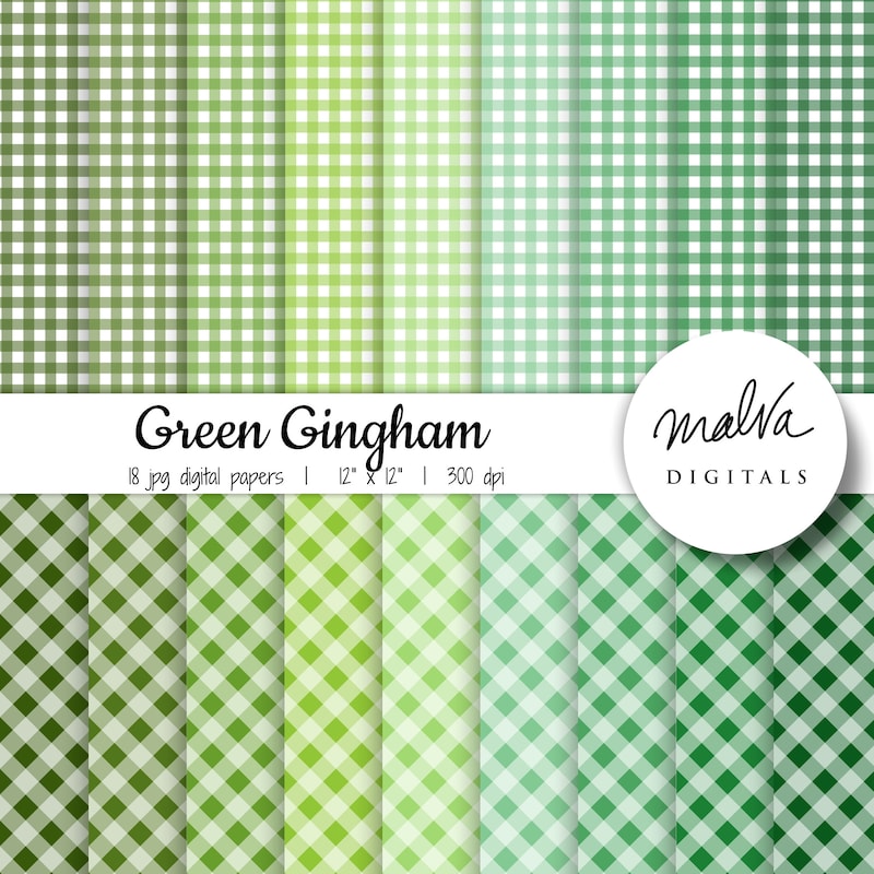 Gingham Paper - Etsy