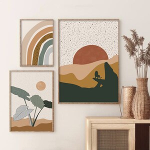 Disneyland Castle Wall Art Abstract Boho Art Print Cinderella - Etsy