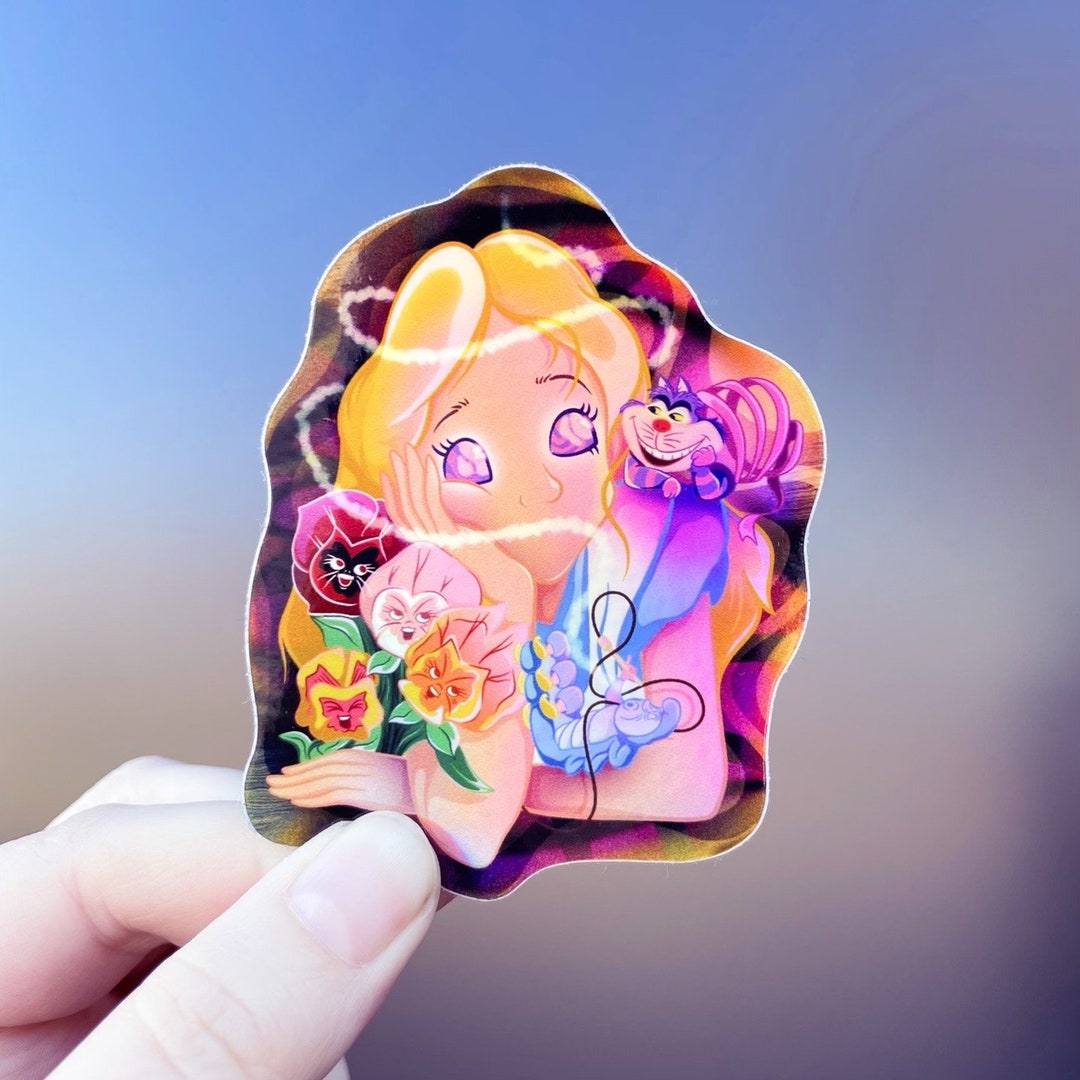 Alice Sticker HOLOGRAPHIC - Etsy