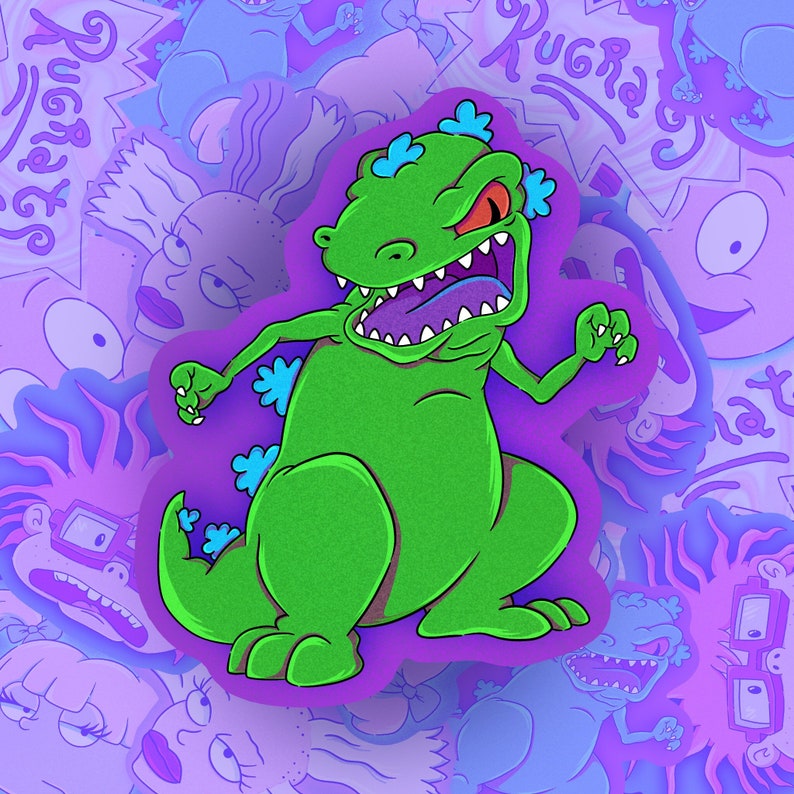 Rugrats Stickers 3 6 Pack | Etsy