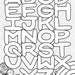 Alphabet Trace and Color Worksheets - Letter Tracing Coloring Sheets ...