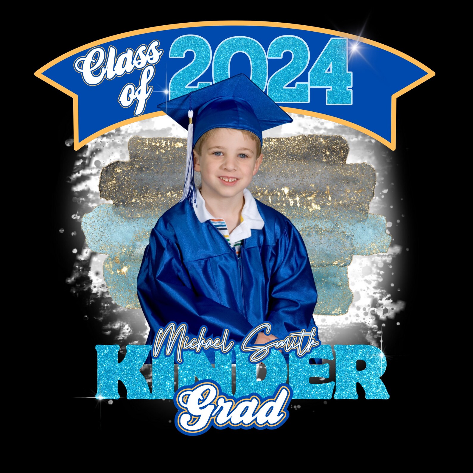 Class of 2024/ Grad Template/ Canva Pro Template/kinder Grad 2024 ...