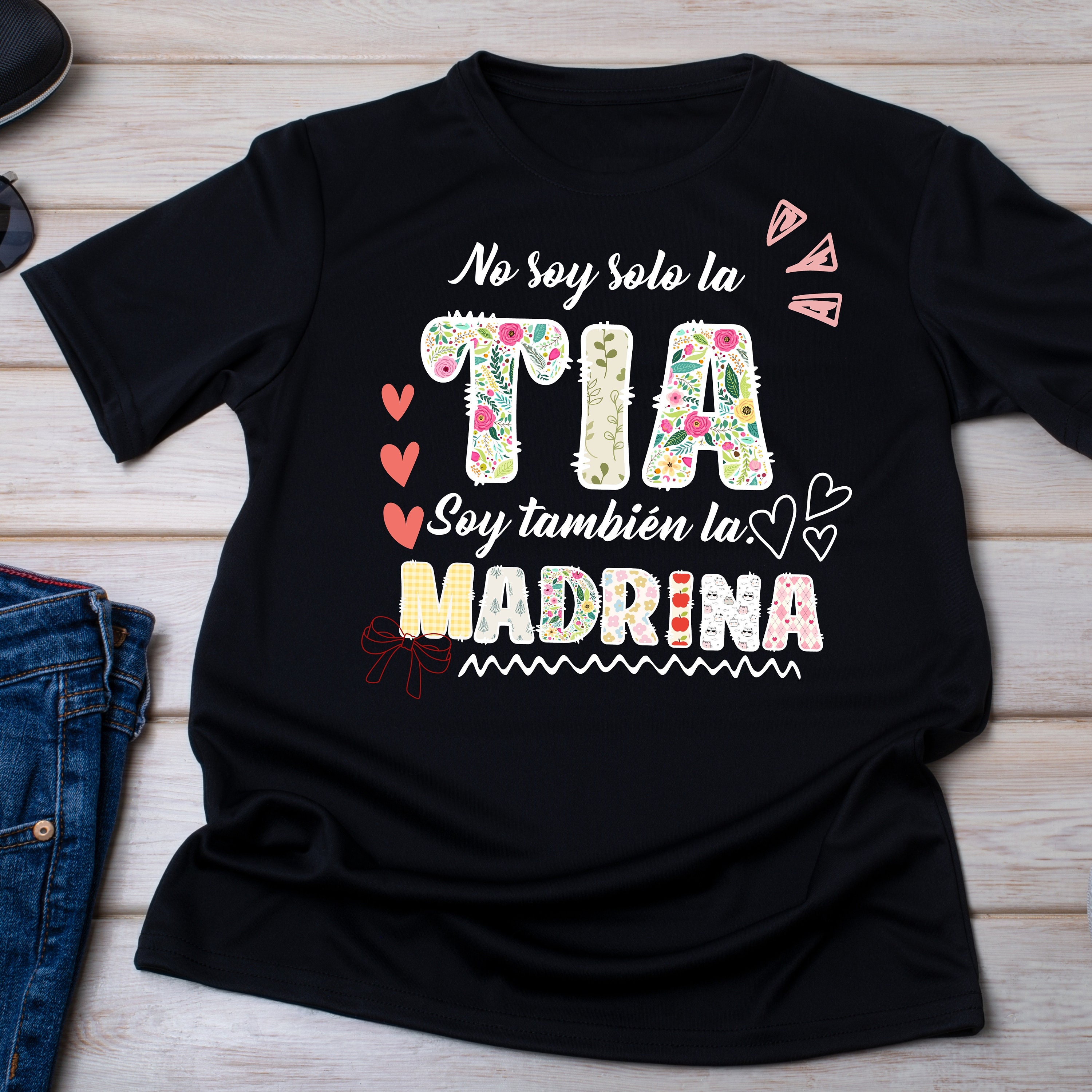 No Solo Soy La Tia Soy La Madrina/ Madrina Svg,madrina Shirt Svg,la ...