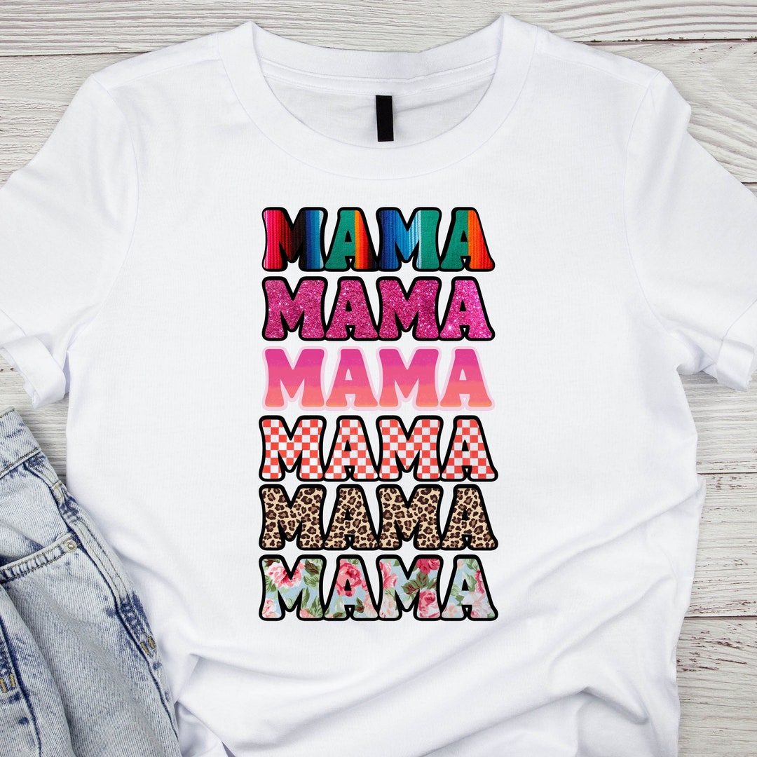 Retro Checkered Mama PNG, Mama Checkered, Mamashirt/mamacita ...