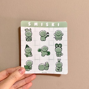 Smiski Sticker Sheet - Etsy