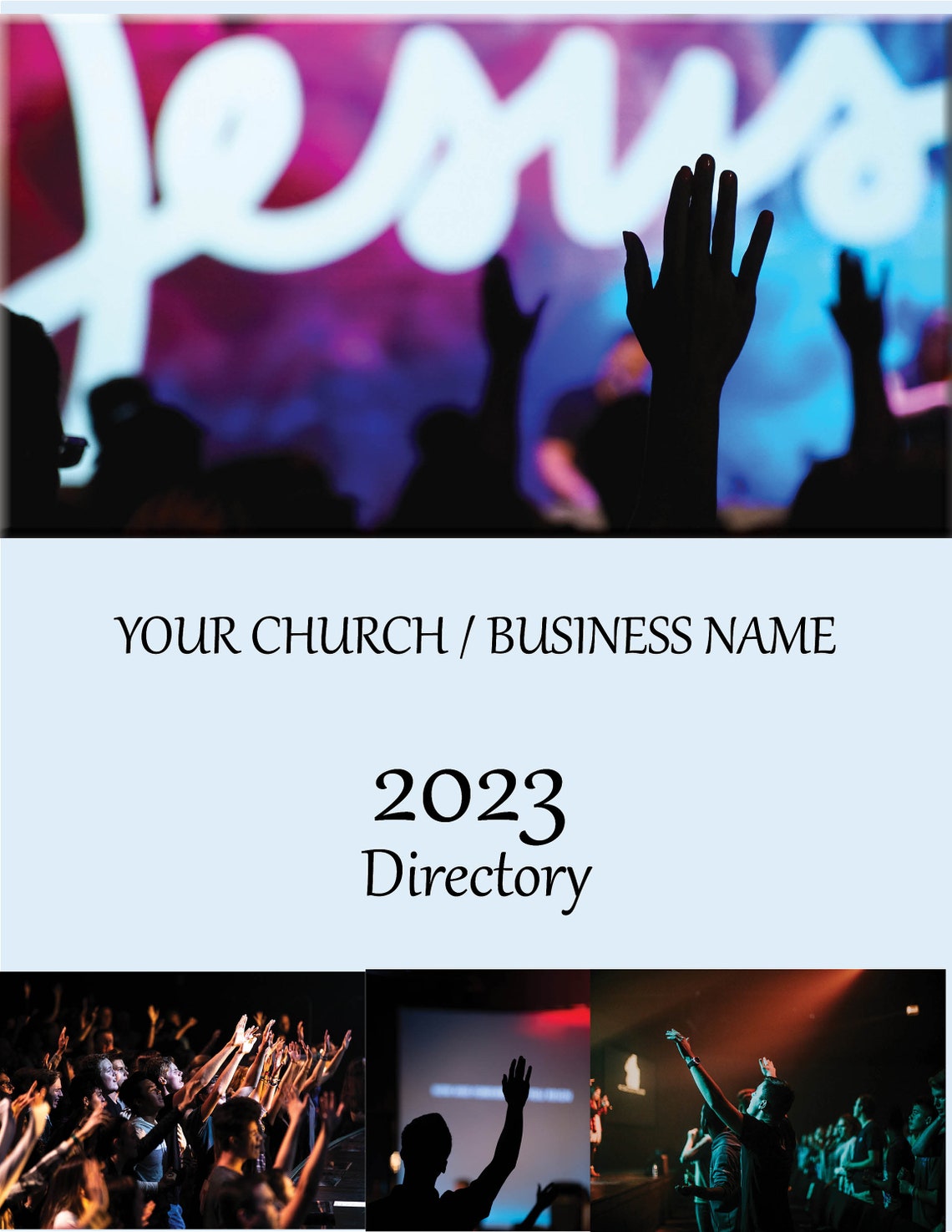 EDITABLE Membership Directory Template Church Directory Adobe Indesign ...
