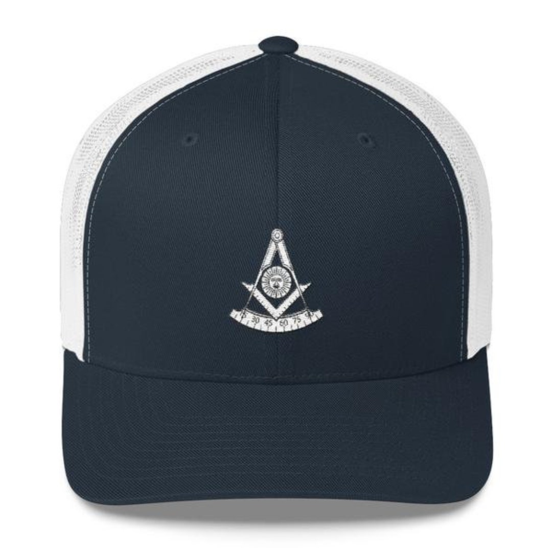 PAST MASTER Premium Masonic Snapback Trucker Cap - Etsy