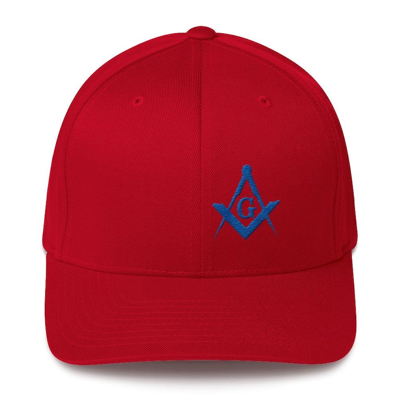 Fitted Flexfit Premium Masonic Structured Twill Cap - Etsy