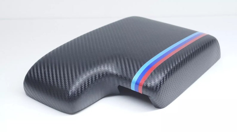 BMW E46 (1999-2006) Armrest/center Console Cover (black Carbon Fiber M3 ...