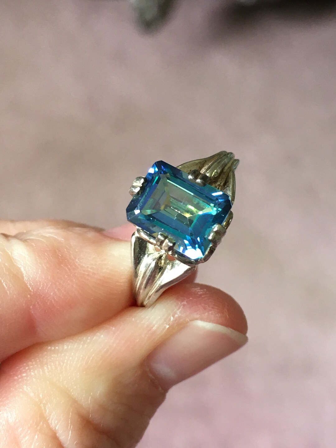 Azotic Topaz Ring - Etsy