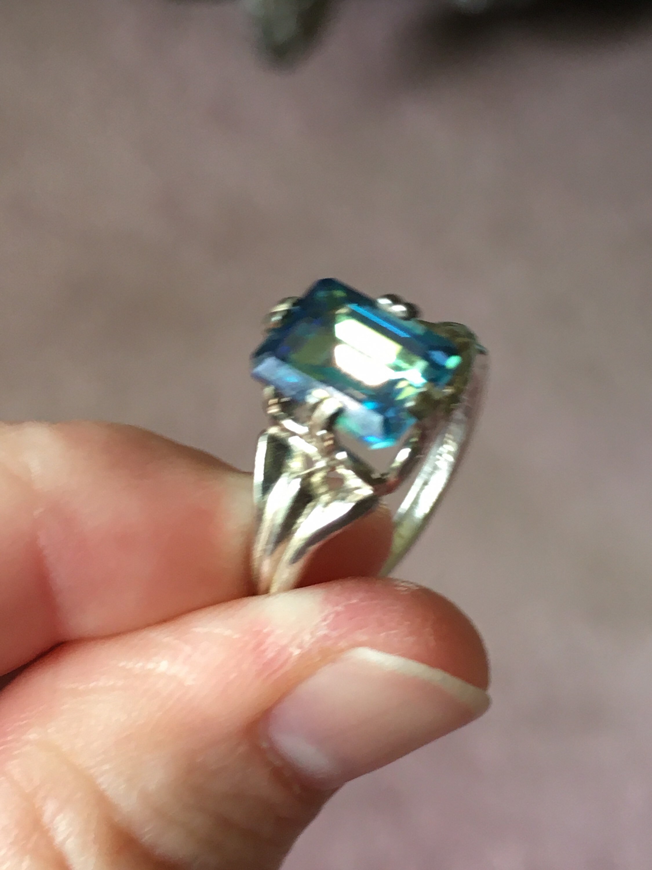 Azotic Topaz Ring - Etsy