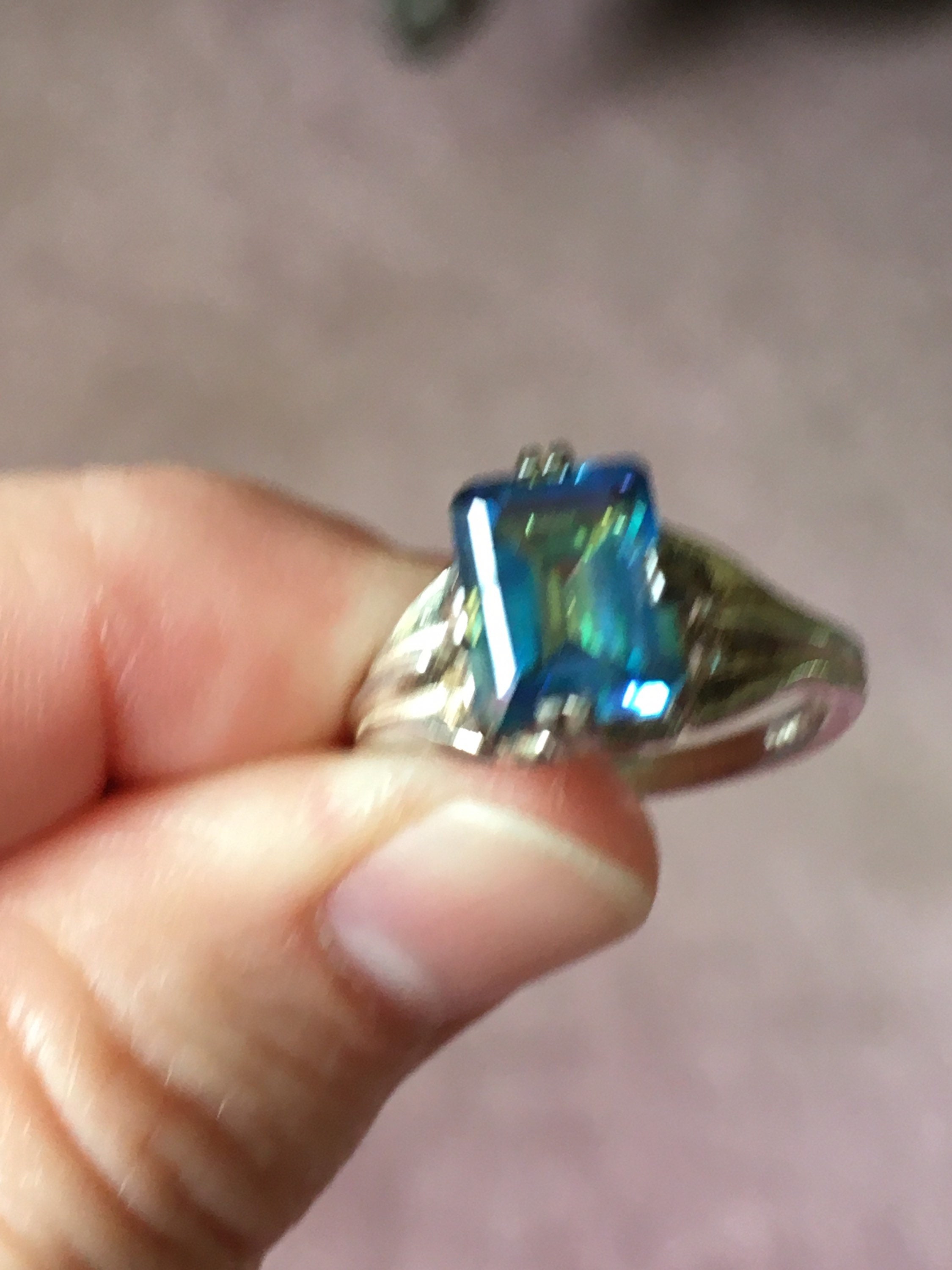 Azotic Topaz Ring - Etsy