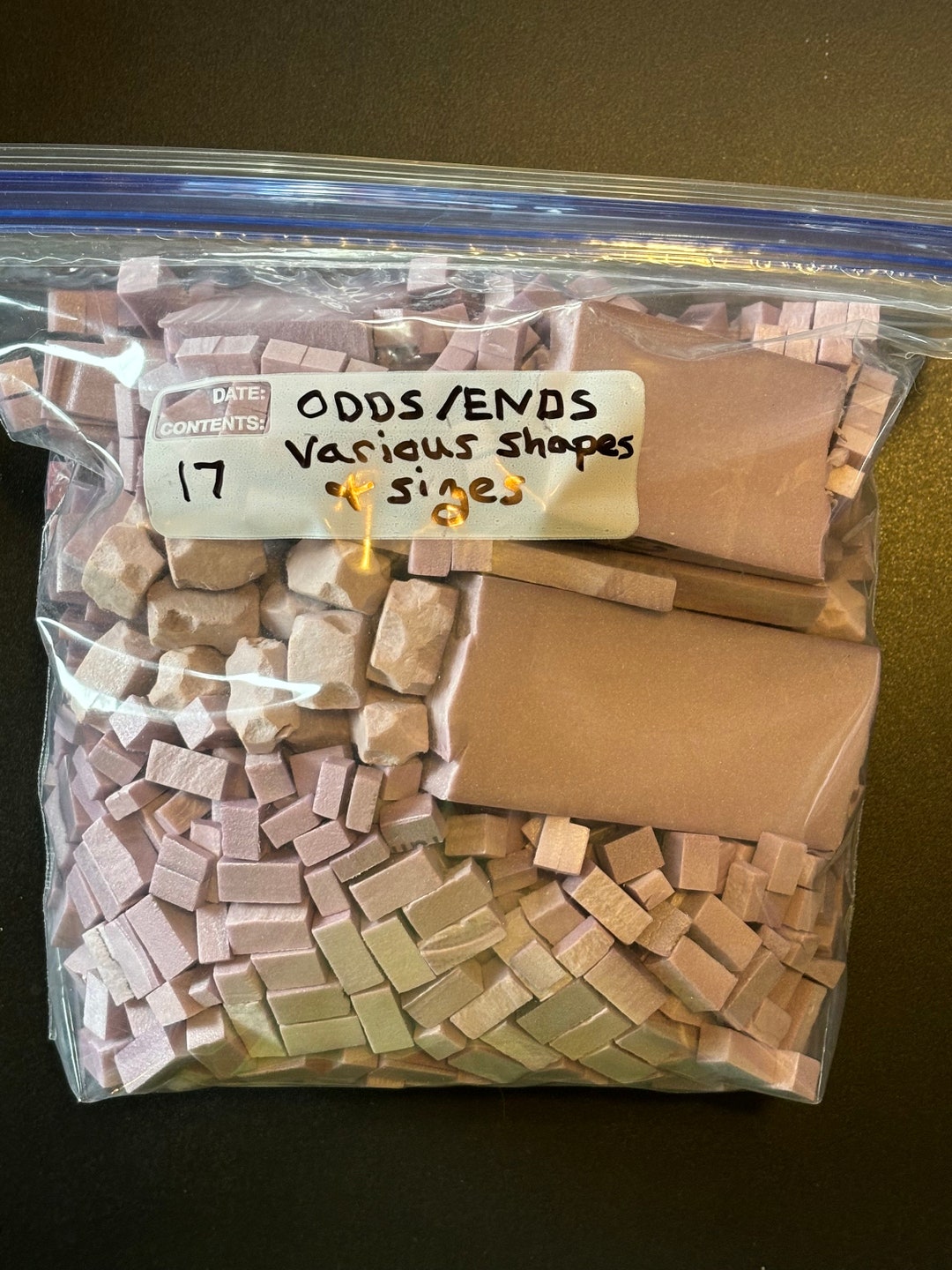 Large Gallon Sized Bag of Foam Various Shapes and Sizes Odds and Ends ...