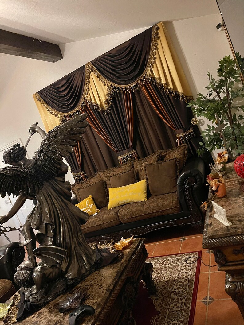 Elegancia Victorian Drapery Set. - Etsy