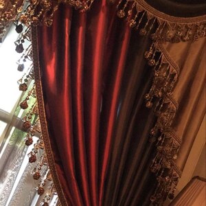 Elegancia Victorian Drapery Set. - Etsy