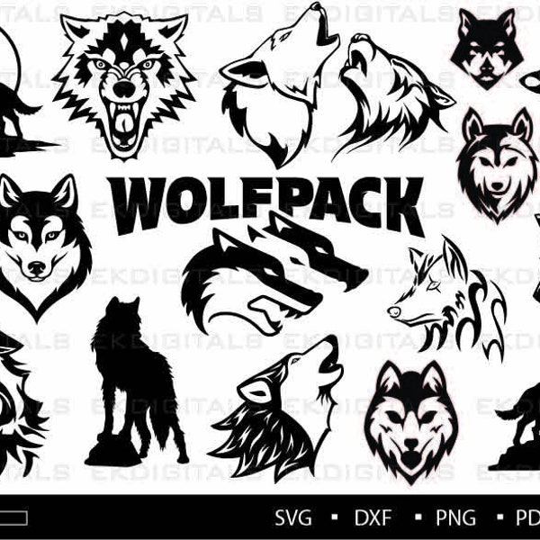 Wolf Pack - Etsy