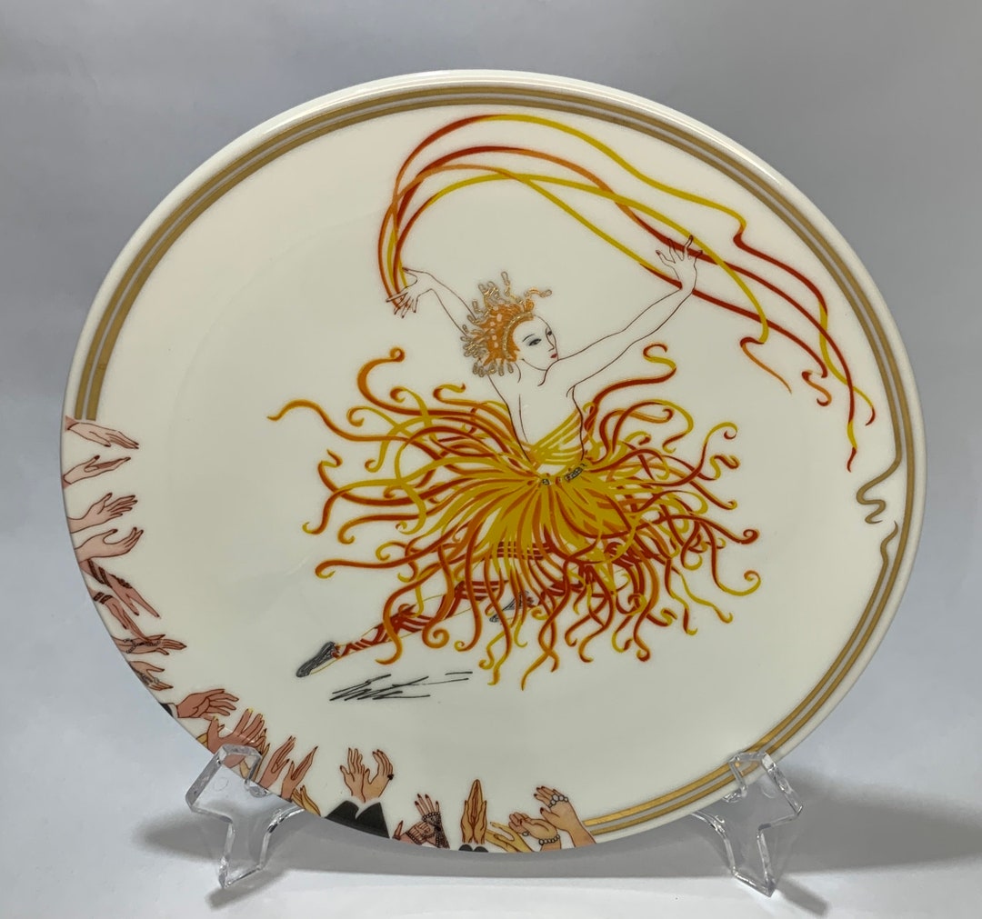 Applause by Erte Commemorative Plate - Etsy