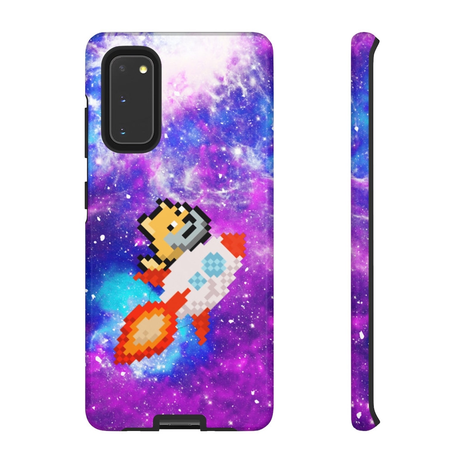 Pixel Dogecoin Phone Case Shiba Inu Dog Case to the Moon - Etsy
